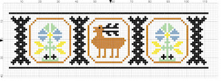 Swedish Bookmark Project – Cross-Stitch