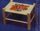 Cross Stitch Footstool – Cross-Stitch