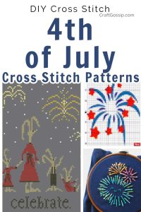 Cross Stitch up Some Fireworks for Fourth of July – Cross-Stitch