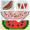 Watermelon Cross Stitch Patterns – Cross-Stitch