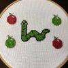 Bookworm Cross Stitch Pattern – Cross-Stitch