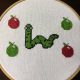 Bookworm Cross Stitch Pattern – Cross-Stitch