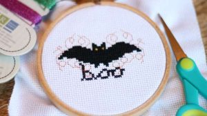 Free Bat Cross Stitch Pattern – Cross-Stitch