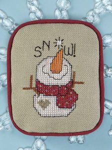 Snow! Christmas Cross Stitch Pattern – Cross-Stitch