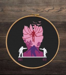 Stranger Things Season 4 Cross Stitch Pattern – Cross-Stitch