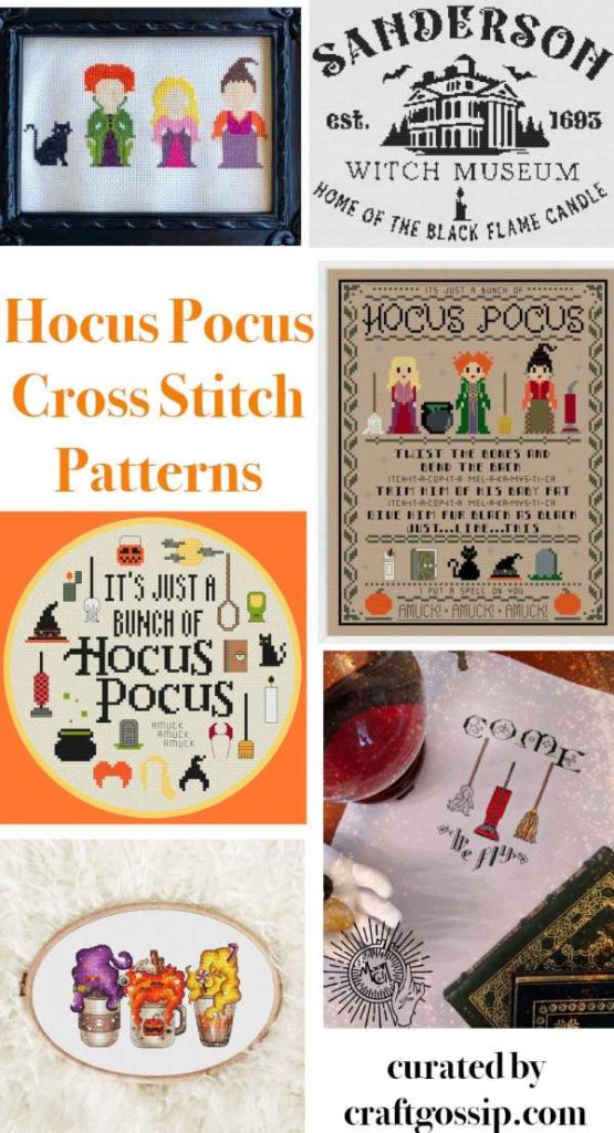Hocus Pocus Cross Stitch Patterns – Cross-Stitch
