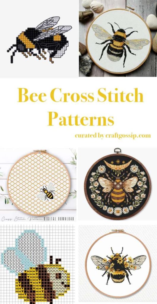 Bee Cross Stitch Patterns – Cross-Stitch