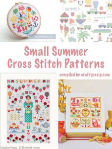 Summer Sampler Cross Stitch Patterns – Cross-Stitch