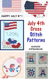 Fourth of July Cross Stitch Patterns – Cross-Stitch