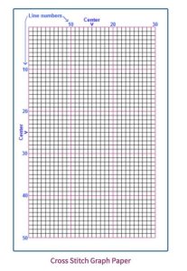 Printable Cross Stitch Graph Paper – Cross-Stitch