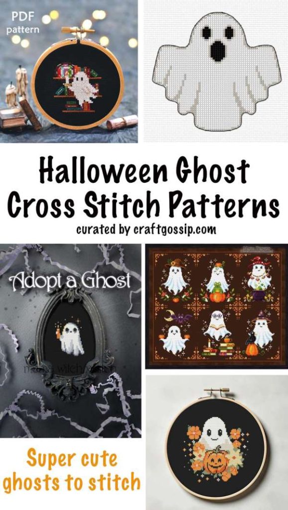 Ghost Cross Stitch Patterns – Cross-Stitch