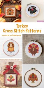 Turkey Cross Stitch Patterns – Cross-Stitch