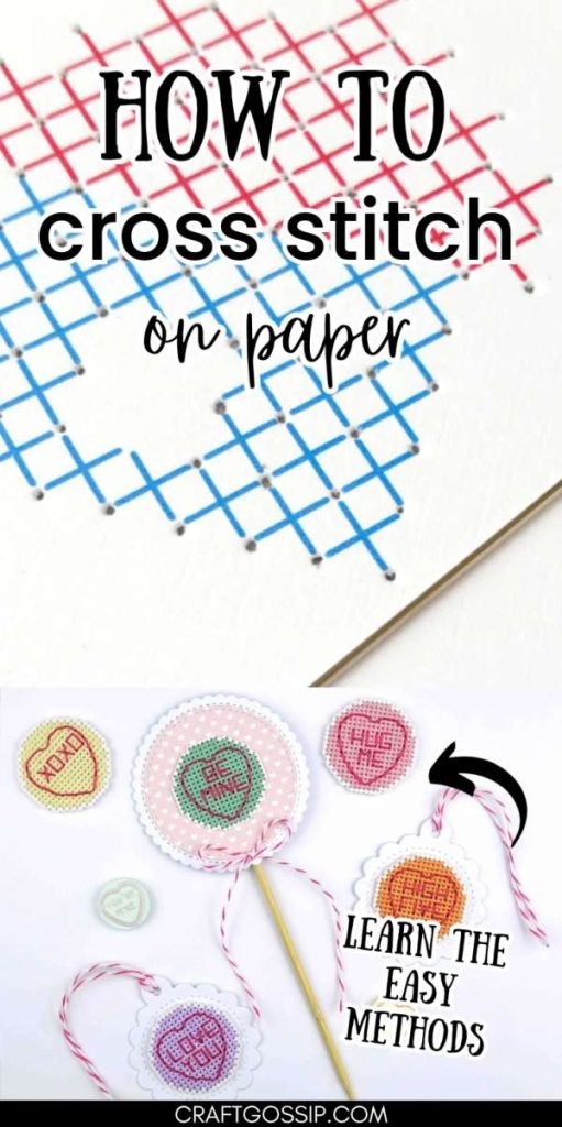 How to Cross Stitch on Paper – Cross-Stitch