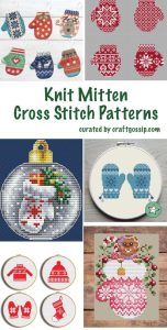 Mitten Cross Stitch Patterns – Cross-Stitch