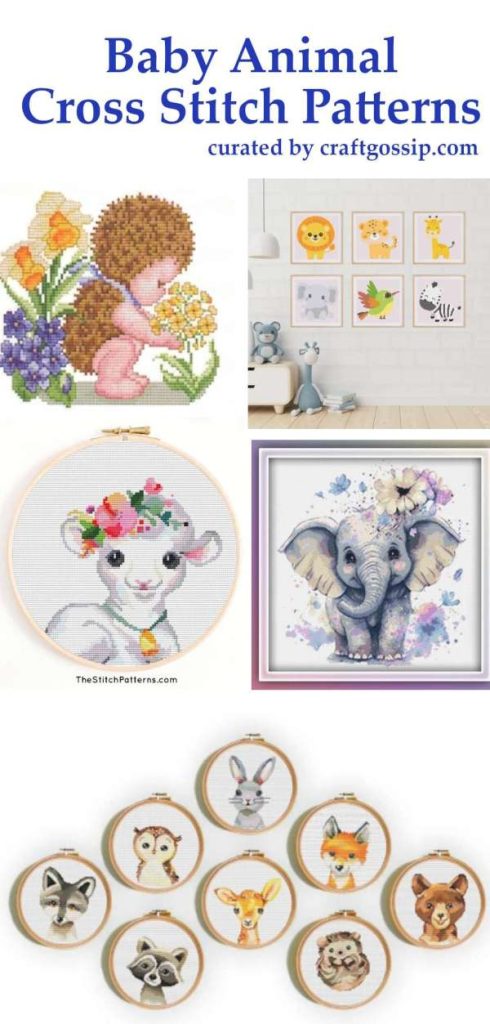 Baby Animal Cross Stitch Patterns – Cross-Stitch