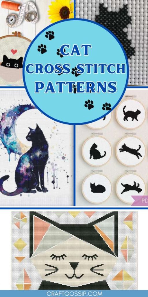 Cat Cross Stitch Patterns – Cross-Stitch