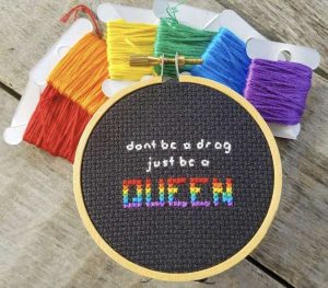 Celebrate Pride with this Sweet Cross Stitch Pattern – Cross-Stitch