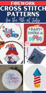 Fireworks Cross Stitch Patterns – Cross-Stitch