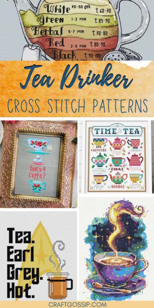 Tea Cross Stitch Patterns – Cross-Stitch