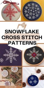 Pretty Snowflake Cross Stitch Patterns – Cross-Stitch