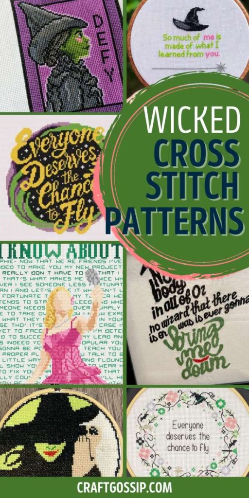 Wicked Cross Stitch Patterns – Cross-Stitch