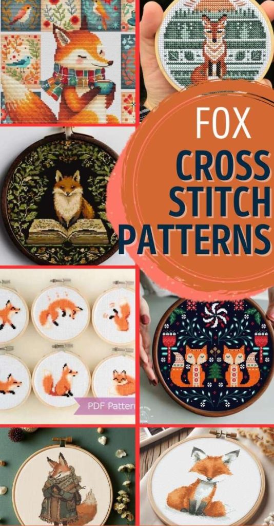 Fox Cross Stitch Patterns – Cross-Stitch