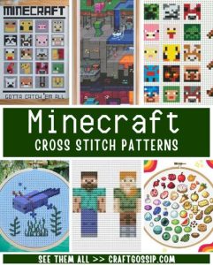 The Best Roundup Of Minecraft Cross Stitch Patterns – Cross-Stitch