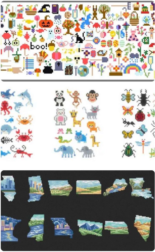 Tiny Cross Stitch Patterns – Cross-Stitch