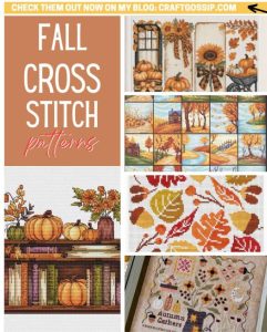 Cross Stitch Patterns for Fall – Cross-Stitch
