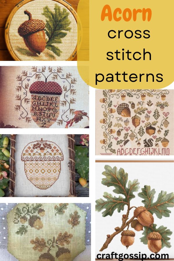 Acorn Cross Stitch Patterns – Cross-Stitch