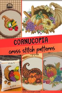 Cornucopia Cross Stitch Patterns – Cross-Stitch