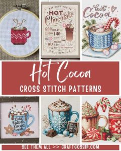 Hot Cocoa Cross Stitch Patterns – Cross-Stitch