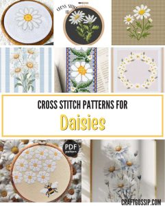 Daisy Cross Stitch Patterns – Cross-Stitch