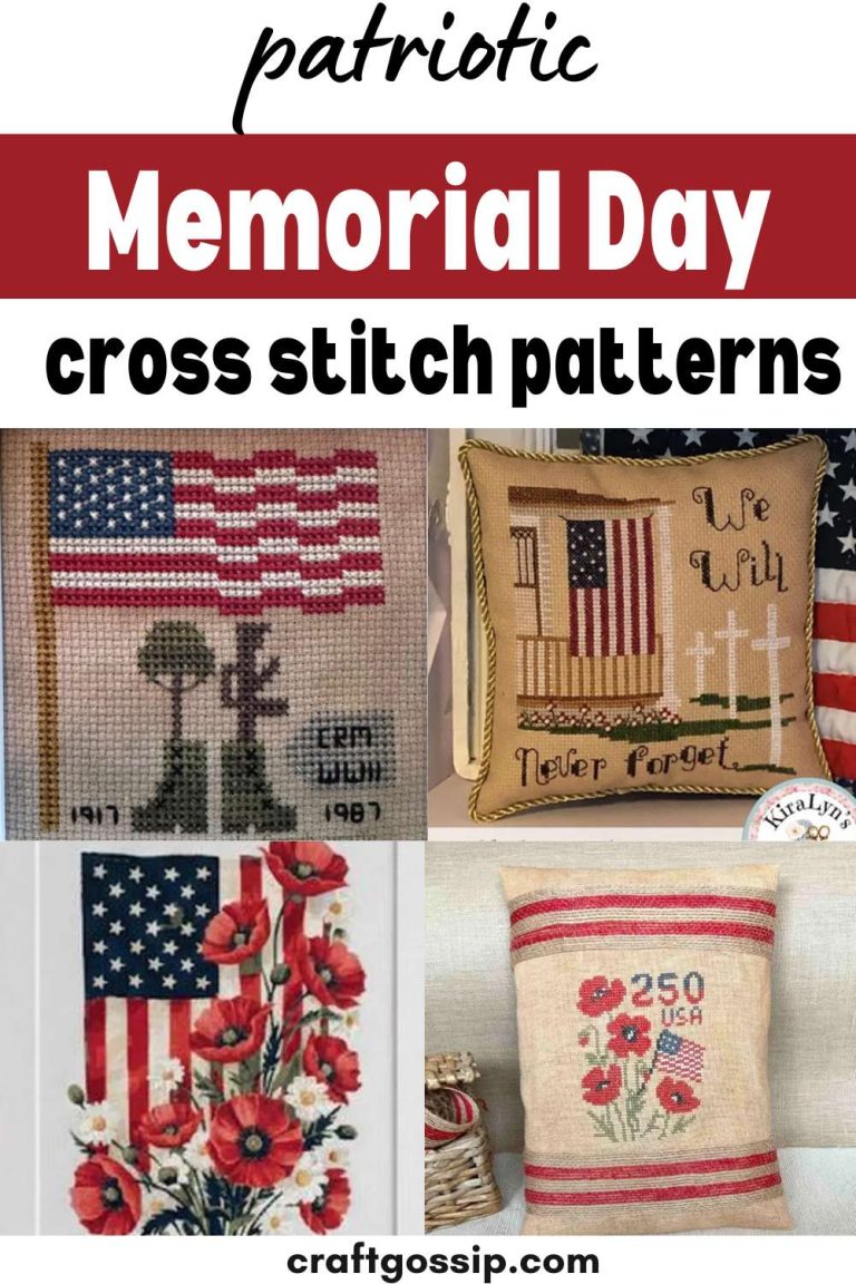 Memorial Day Cross Stitch Patterns – Cross-Stitch